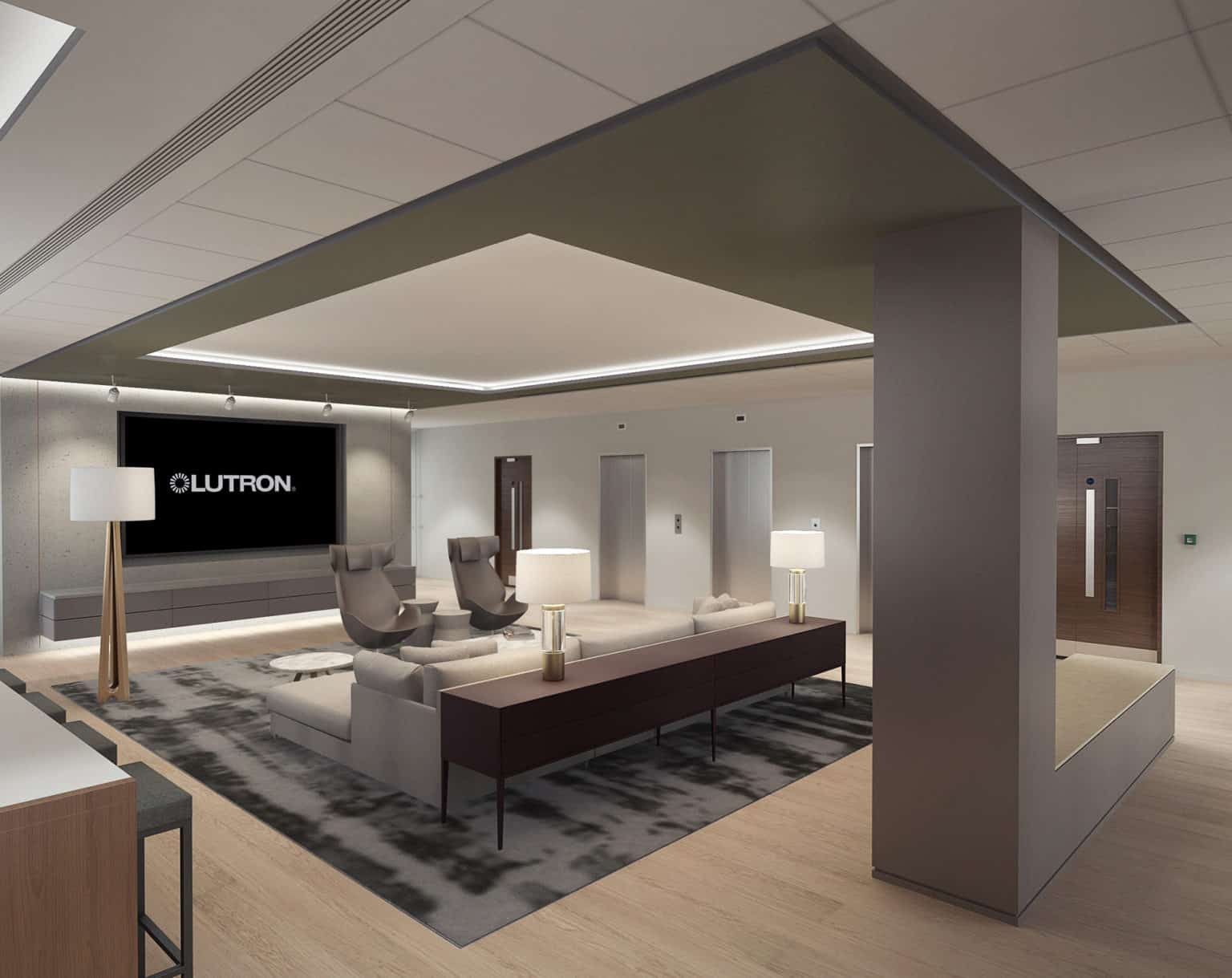 Lutron European Experience Centre - Aukett Swanke